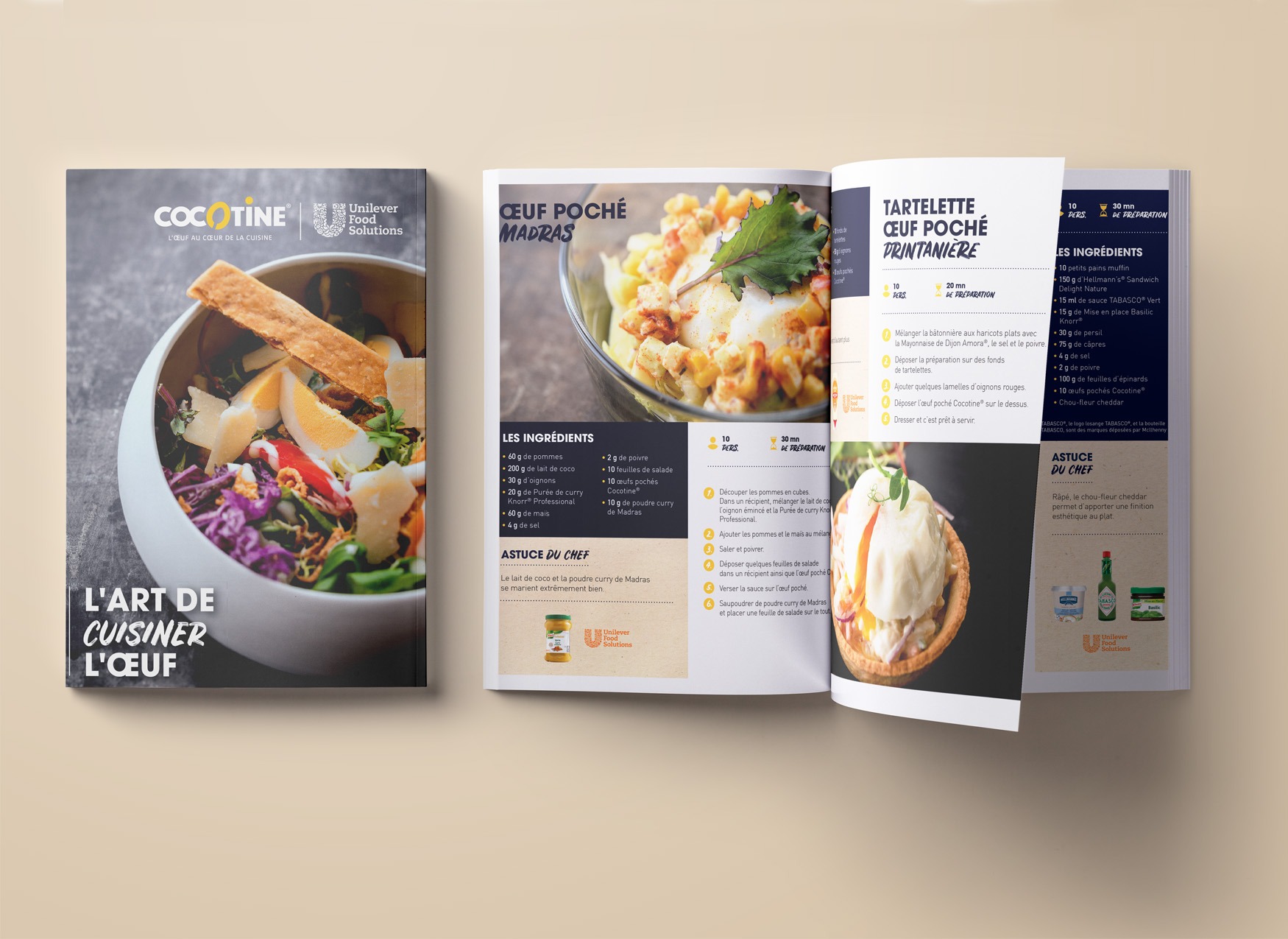 Livret recettes Cocotine et Unilever Food Solutions - Eureden Foodservice